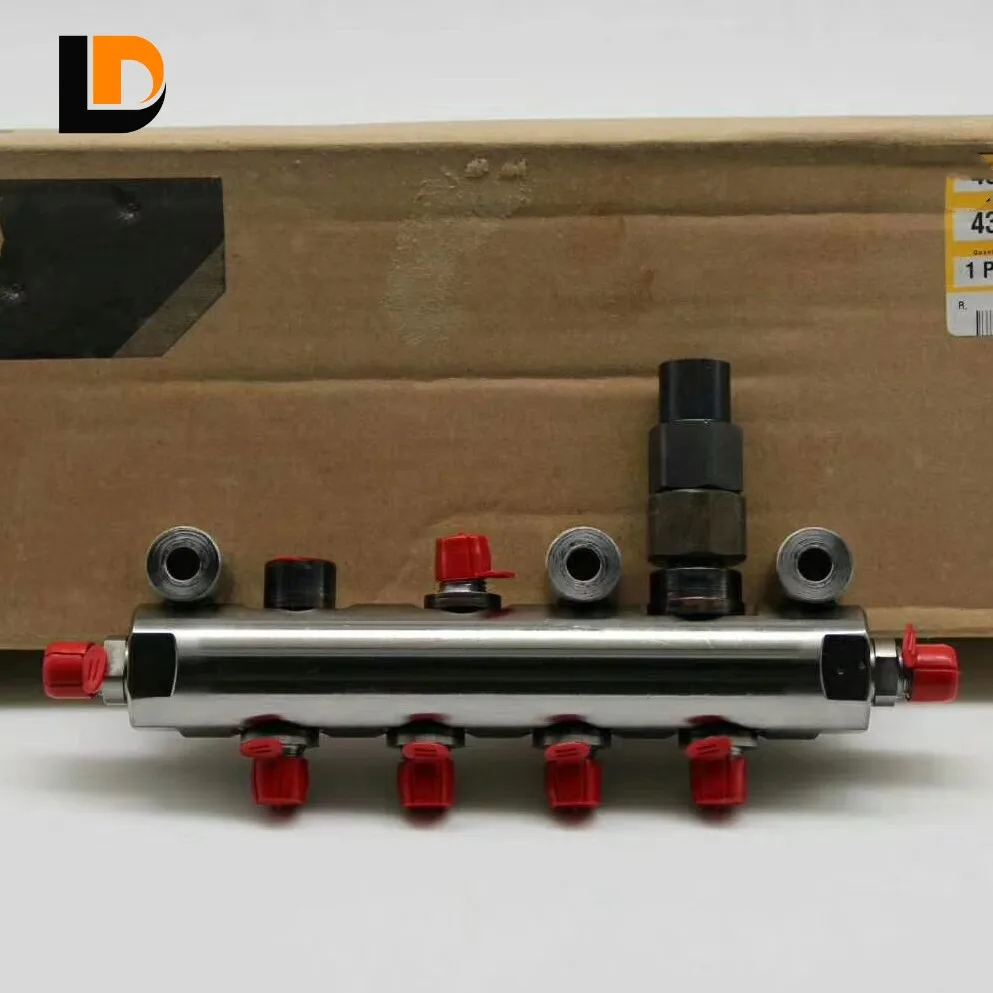 438-3416 4383416 Rail As-fuel L For Caterpillar C6.4 C6.6 Engine 2 ...
