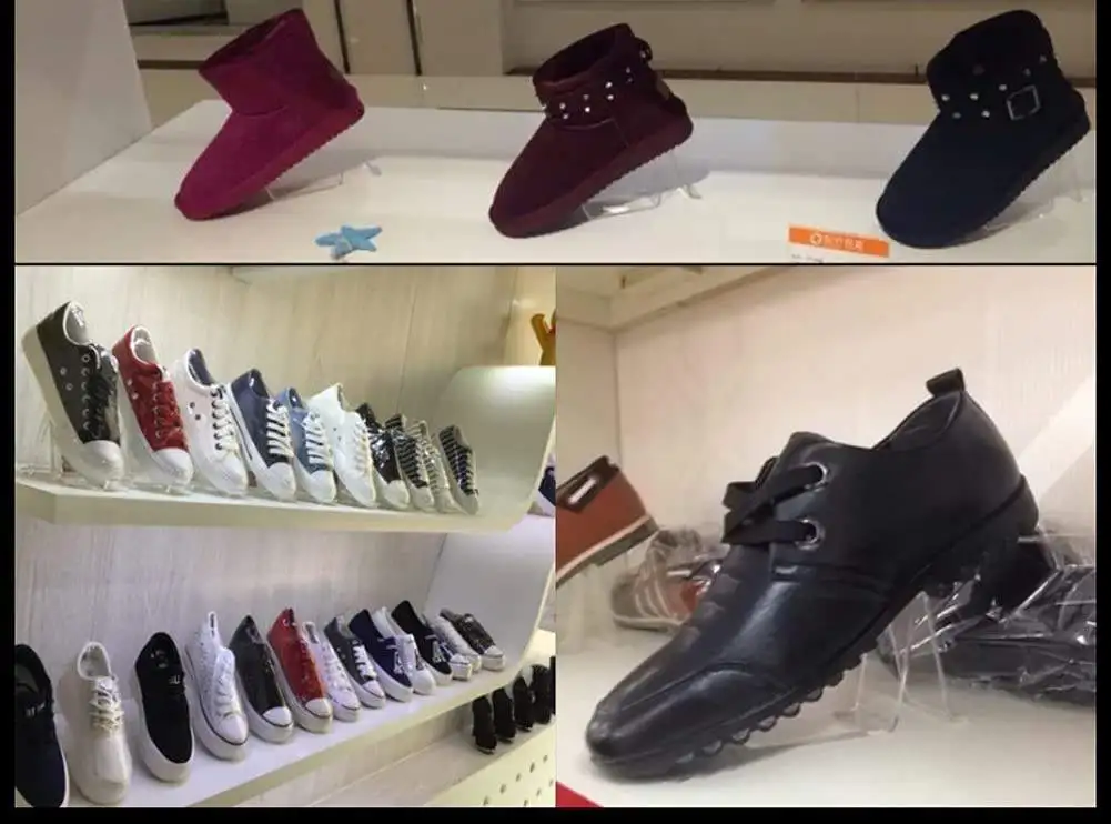 Acrylic Clear Shoe Display Stand Shoe Display Rack Holder Display For ...