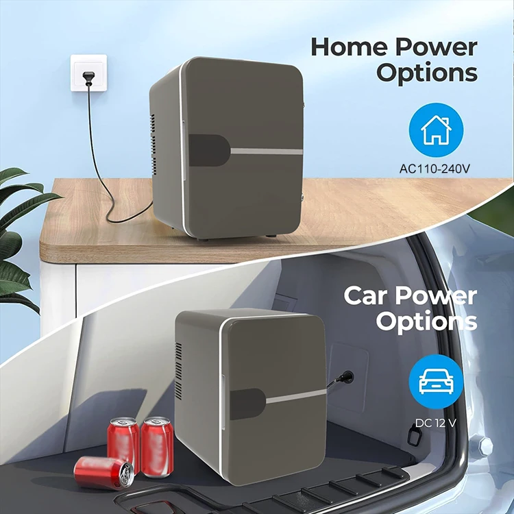 Home Beverage Skincare Milk Portable Compact Refrigerator Table Top No ...