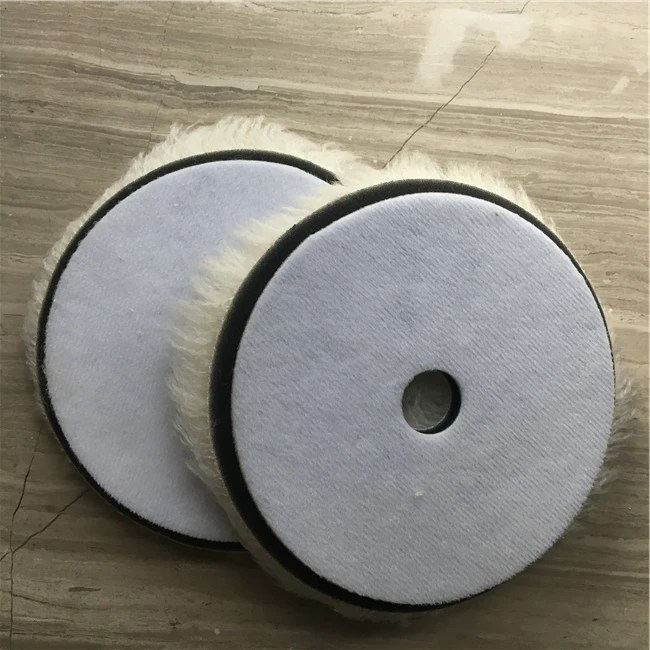 5inch And 6inch Imported Buffing 6 Inch Lambskin Wool Polishing Pad ...