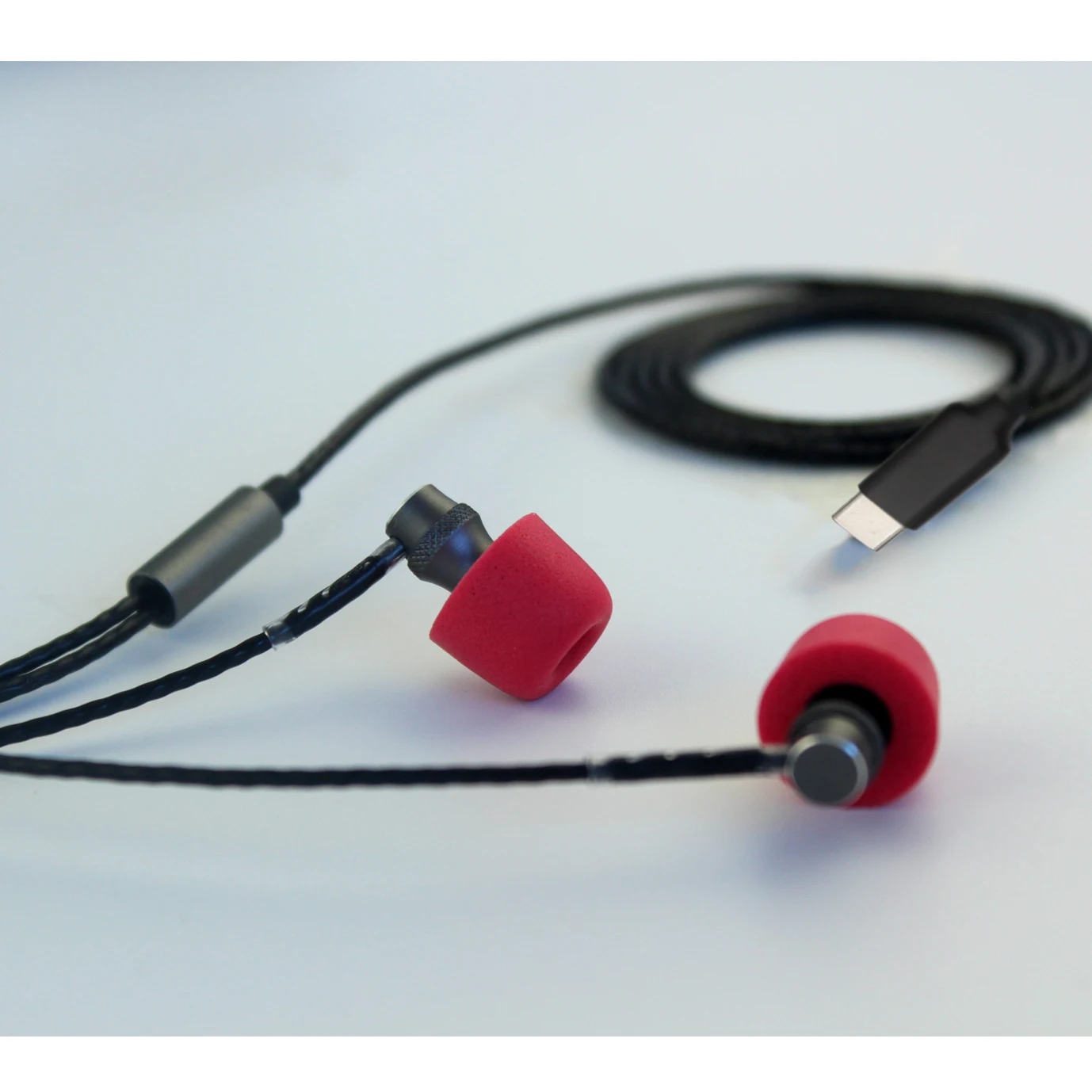 Type-c Usb-c Wired Headphones Hd Bass Driven Audio On-ear Headphones ...