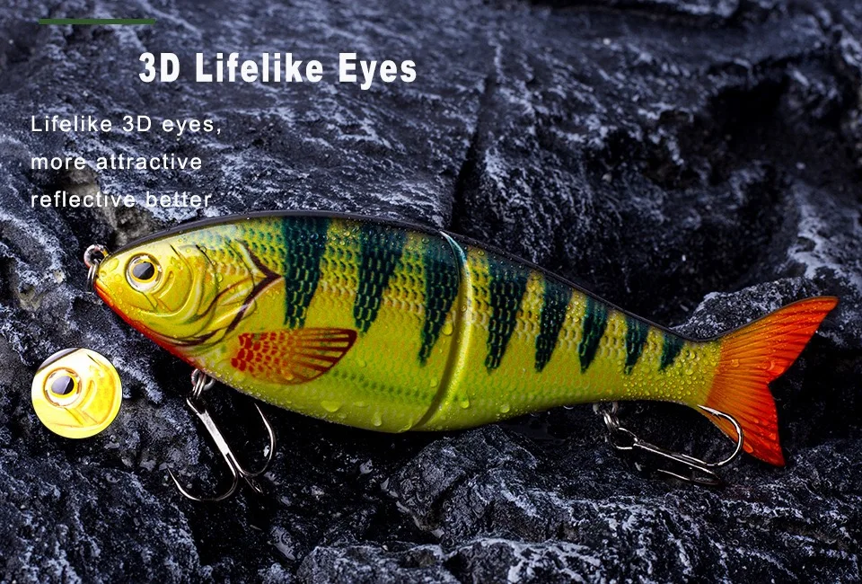 17.8CM 82G Seabass Crank Glide Lure Sinking Artificial Fishing Lures ...