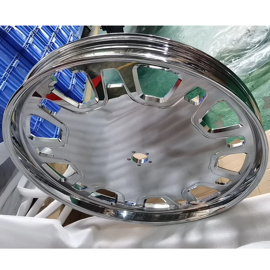 Custom 32-Inch Extra-Large Forged Aluminum Rims for Motorcycles