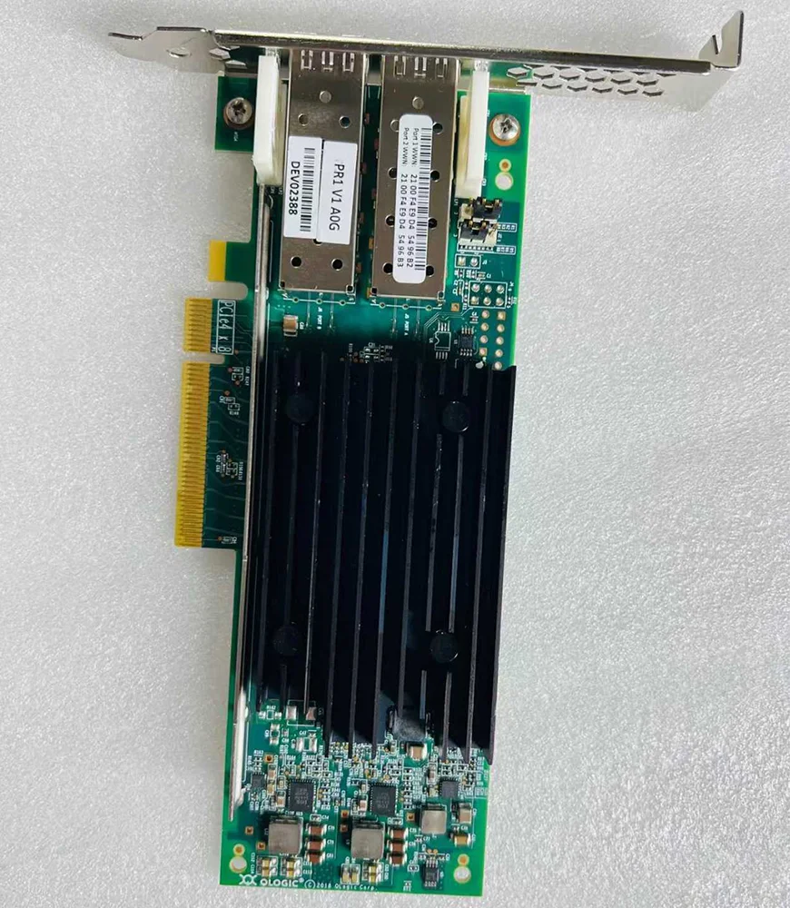 QLE2872 Fibre Channel Adapter front view