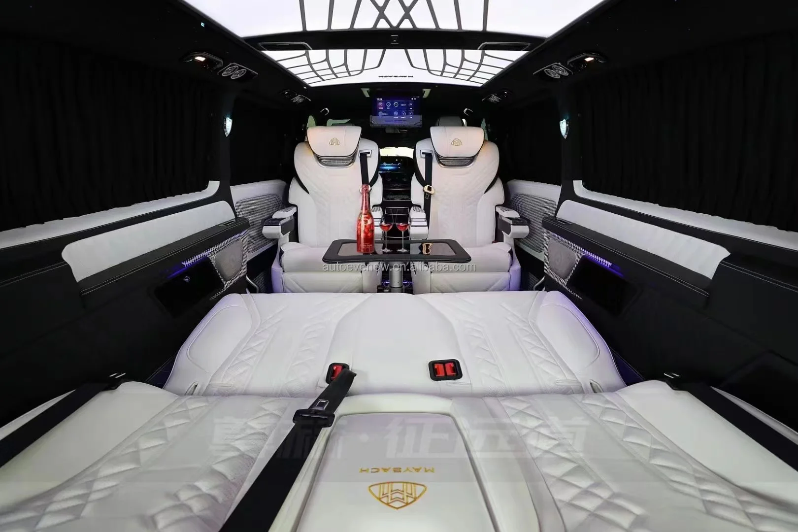 Luxury VIP Van Seat Convention Sofa Bed for Van MPV MercedesBenzVCLASS/V250/VITO| Alibaba.com