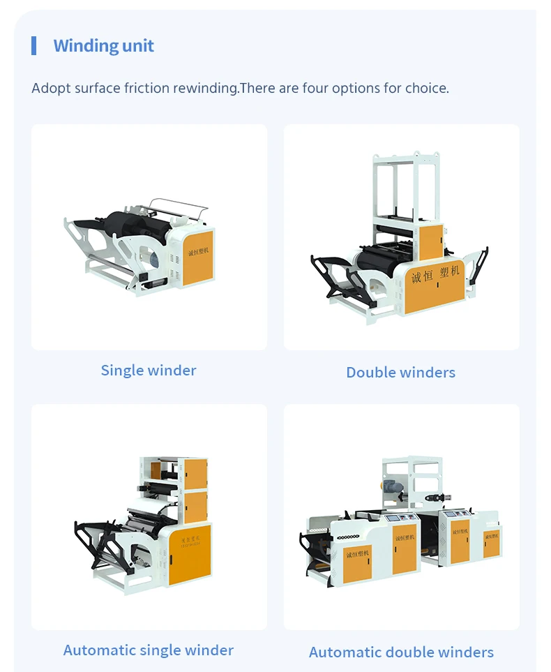 High Speed Aba Film Blowing Machine Intelligent Blown Film Machine ...