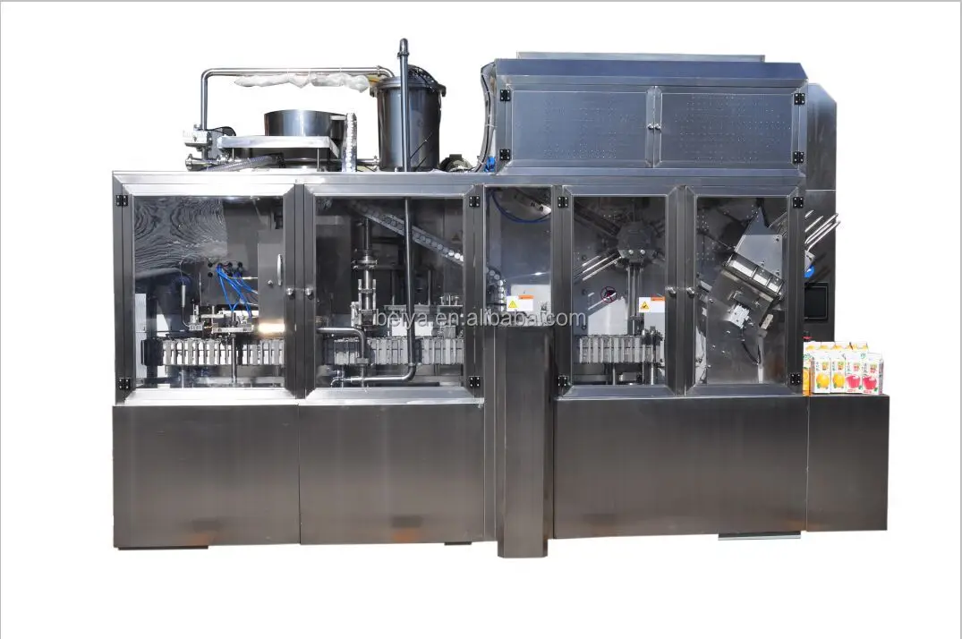 Gable Top Milk Cartons Filling Machine - High Accuracy