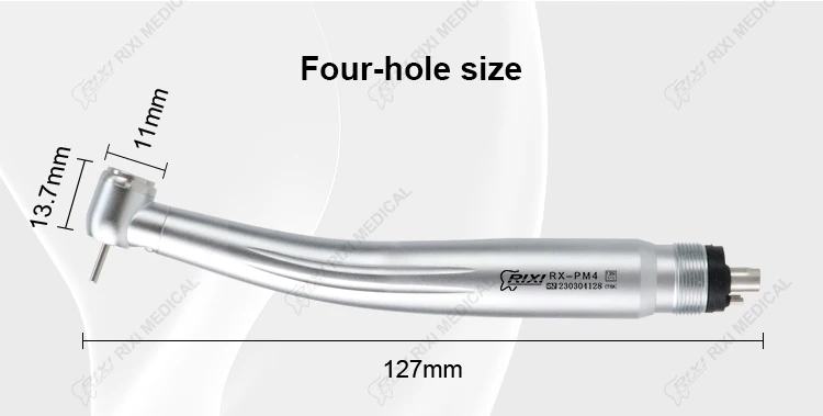 Dental High Speed Handpiece with LED - RIXI RX-PM4(S8)