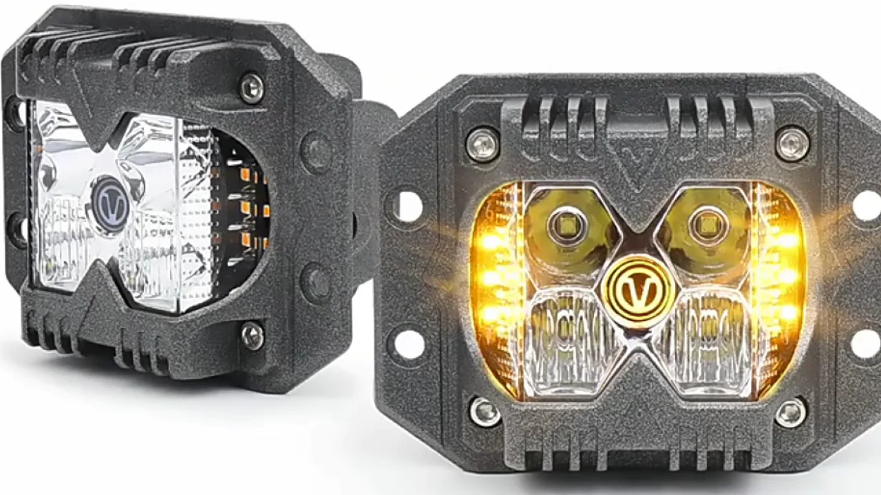 Ovovs 40w Square Spotlight Work Light Jeeps Off-road Light Driving Fog ...