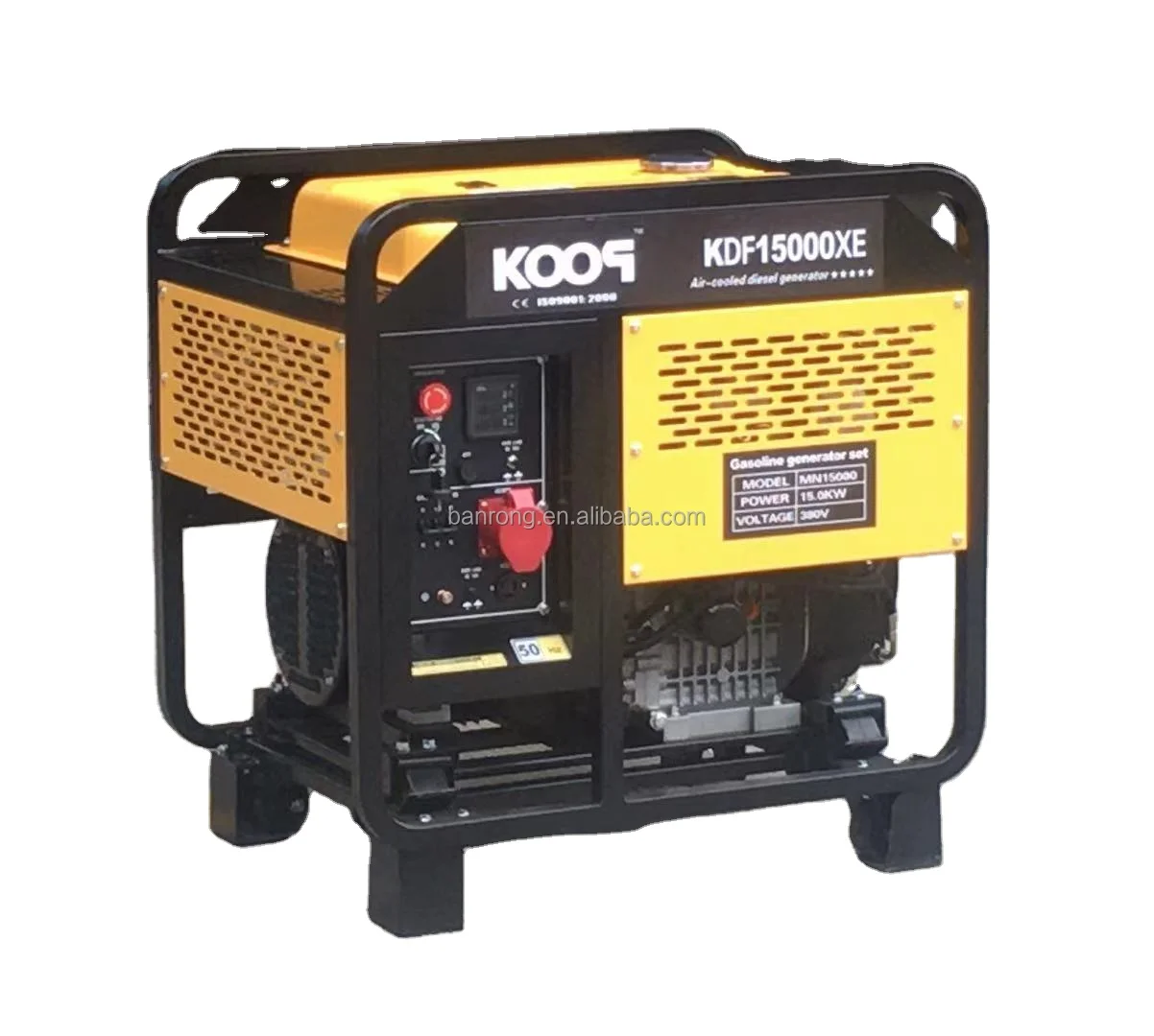 Power supply portable generator noiseless air-cooled small generator ...