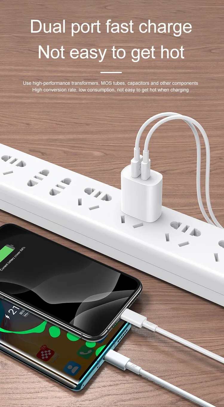 Mobile Phone Charger Factory Wholesale 20w Portable Home Travel Office ...