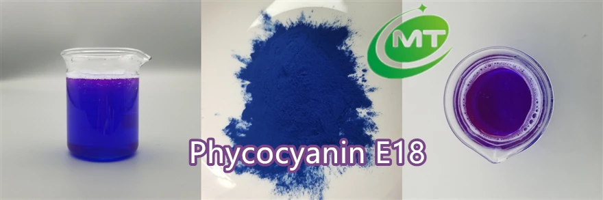 Organic Natural Colorant Blue Pigment E18 Spirulina Phycocyanin Blue ...
