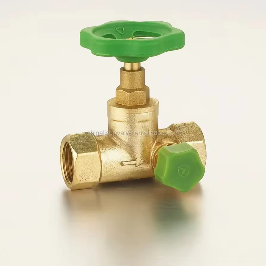 Threaded Manual Brass Valve For Water Shut-off Durable And Easy Use ...