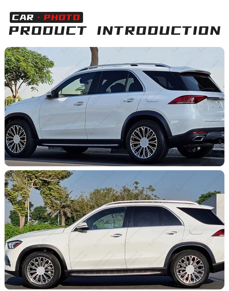 M Style Body Kit For Mercedes Benz Gle W167 With Front Rear Bumper Side ...