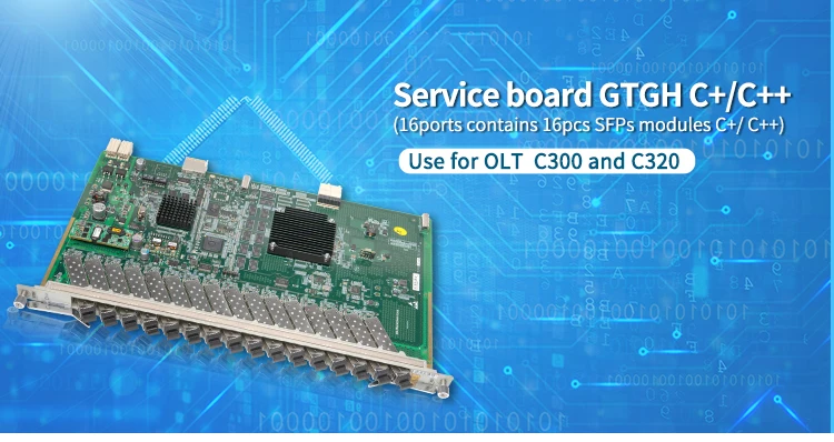 Fiber Optic GTGH Card GTGO/GTGH C+ /C++ 8 Ports /16Ports with SFPs ...