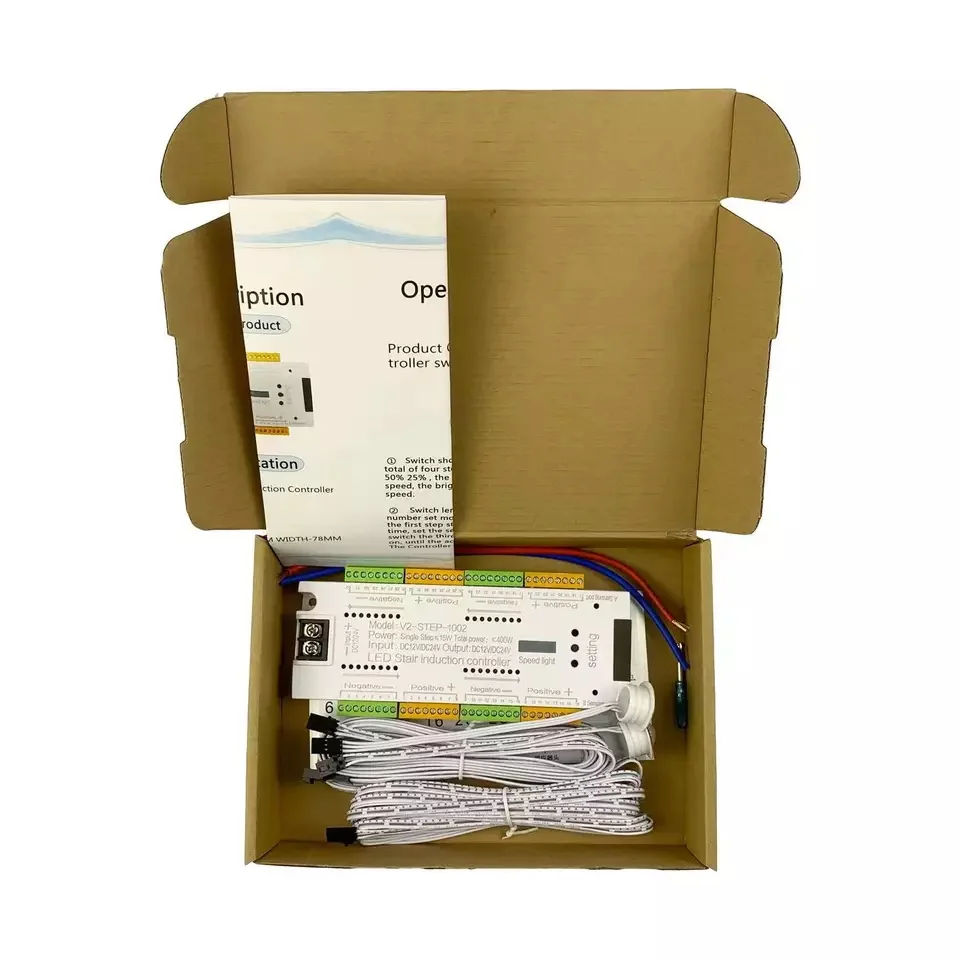 Led Stair Light Sensor Controller V2 32 Steps Automatic On Time Delay ...