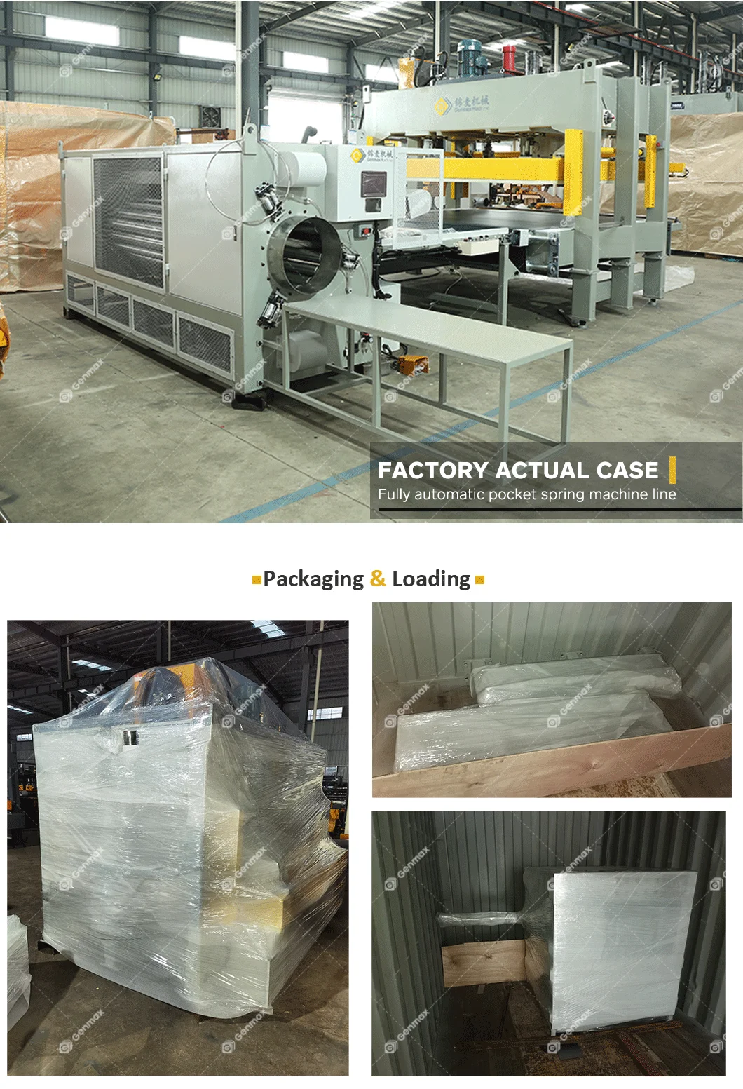 Automatic Mattress Vacuum Machine For Pocket Spring Vacuum Machine ...