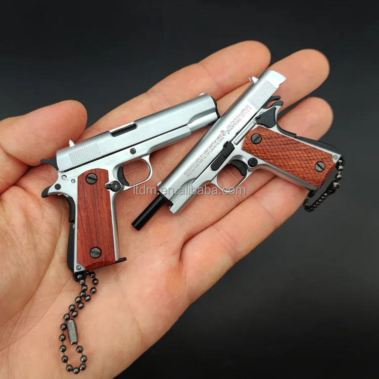 Metal Toy Gun 1911 Model Boys Collection Decoration Realistic ...