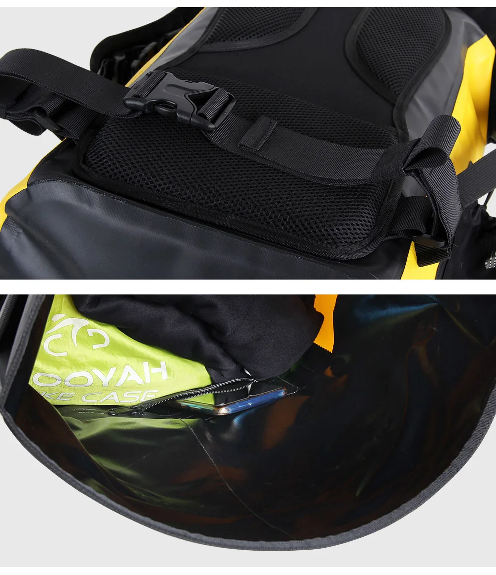 Dry Backpack Waterproof 30l Floating Bag Roll-top Closure Cushioned ...