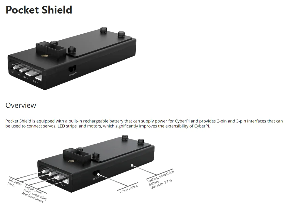 Cyberpi V1.0 Makeblock Main Control Board - Mblock5 Support