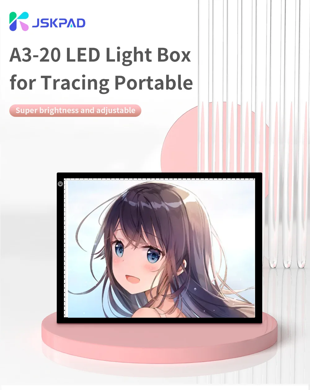 2024 Newest Design A3 Size Led Light Box Usb Port Led Tracing Light ...