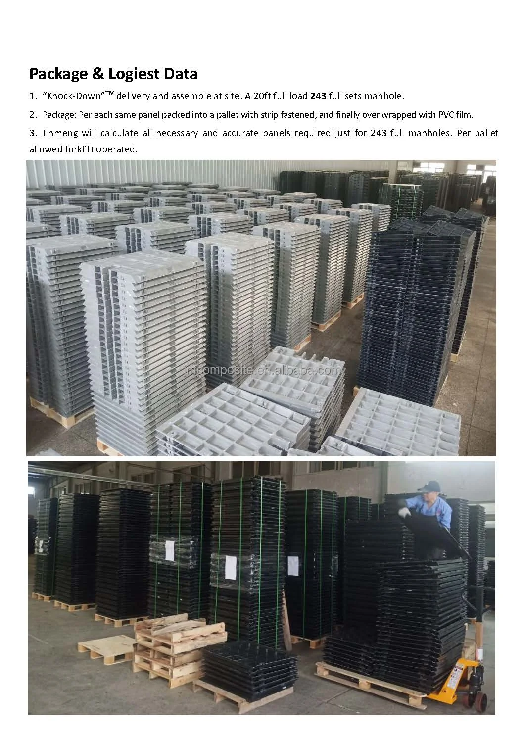 Underground Cable Junction - Durable Manhole Box JM-MH520X380X570