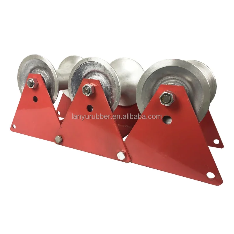 Underground Trench Manhole Corner Aluminium Nylon Material Wheels Wire ...