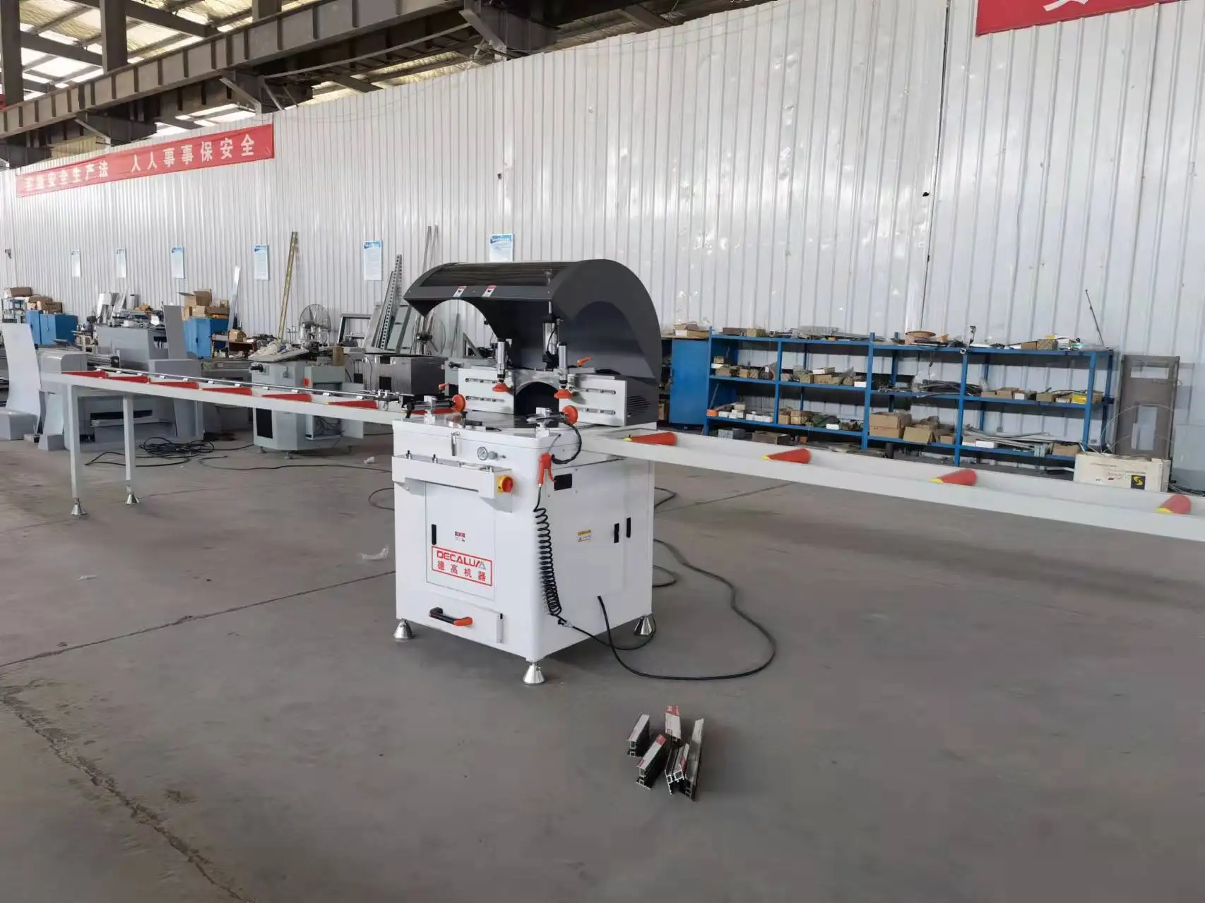 Aluminum Profile Single Any Angle Cutting Saw Machine
