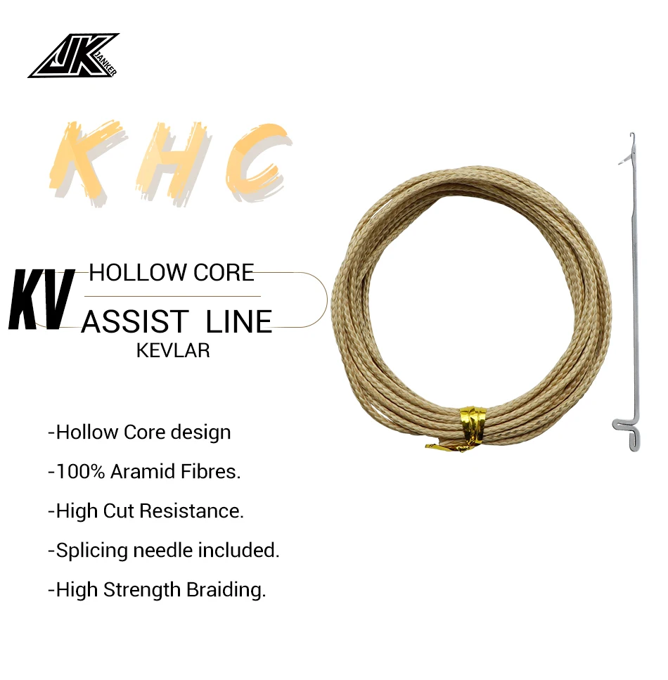 DORISEA JK 170-330LB Kevlar Fishing Line - Strong & Versatile