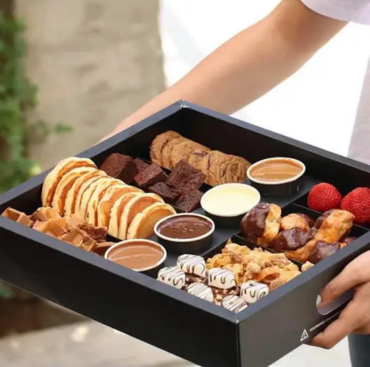 Custom Croissant Packaging - Grazing Box Catering Solutions