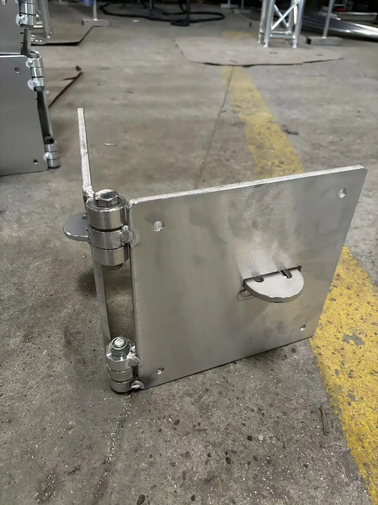 6061 Aluminum Alloy Display Stand Tent 180 Degree Hinge for Wedding ...