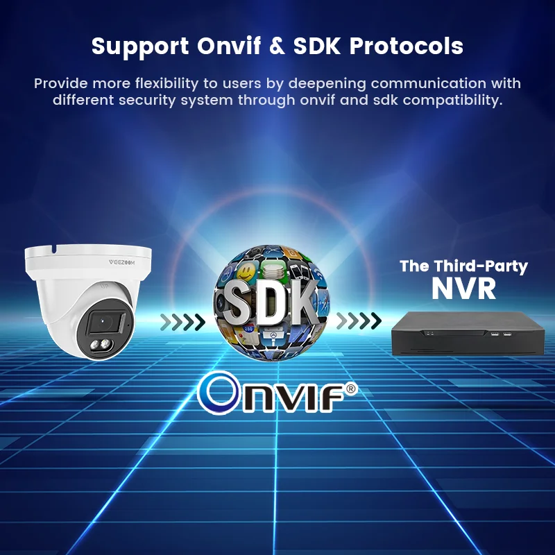 4K Ultra HD Outdoor Security Camera with Night Vision