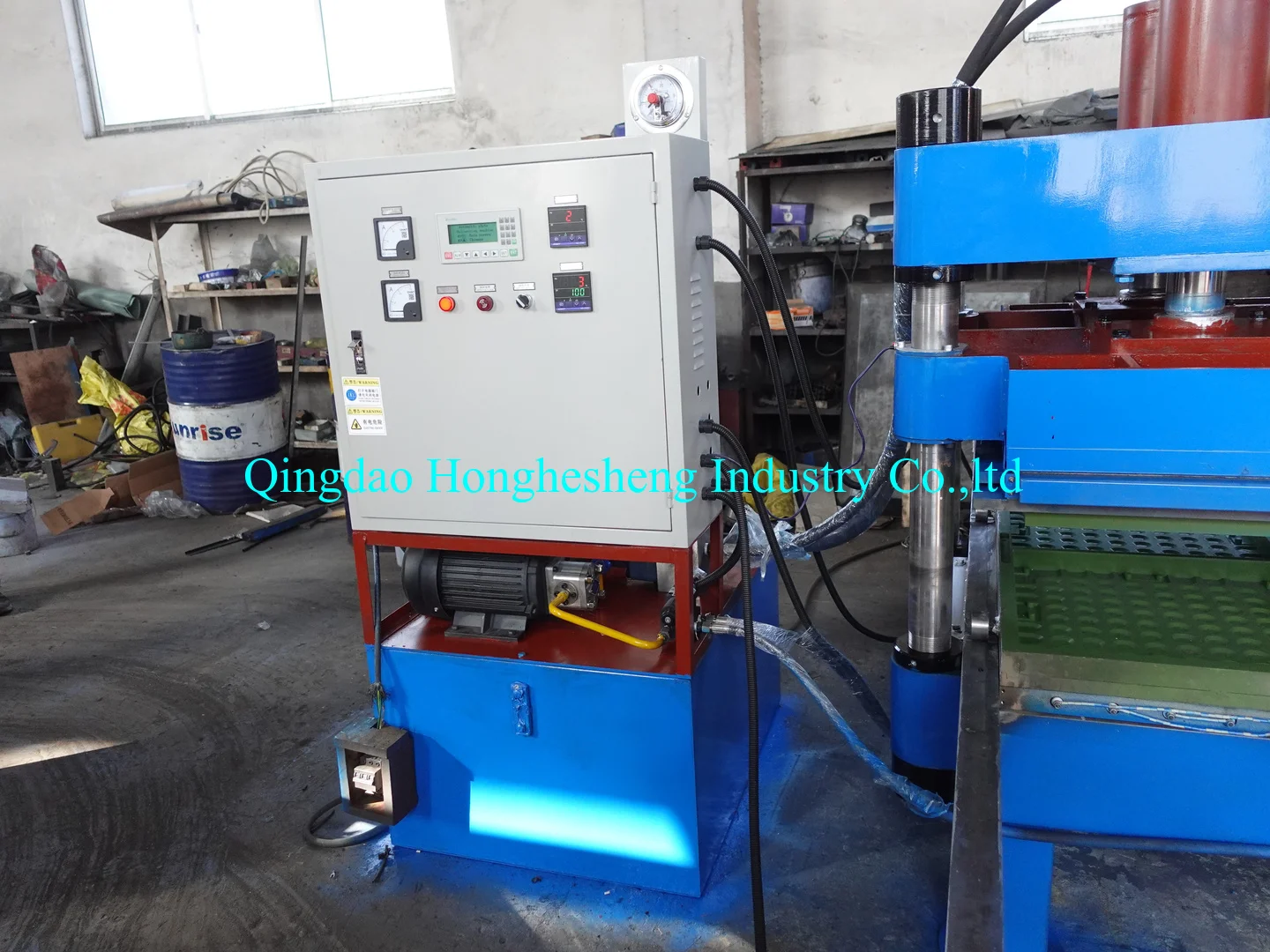 Factory Direct Recycle Epdm Rubber Interlock Floor Bricks Tiles Making ...