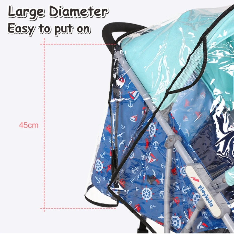 Transparent Plastic Cover /baby Stroller Rain Cover / Baby Stroller ...