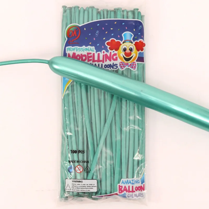 260 Balloons - Metallic Long Balloons for Party Decor