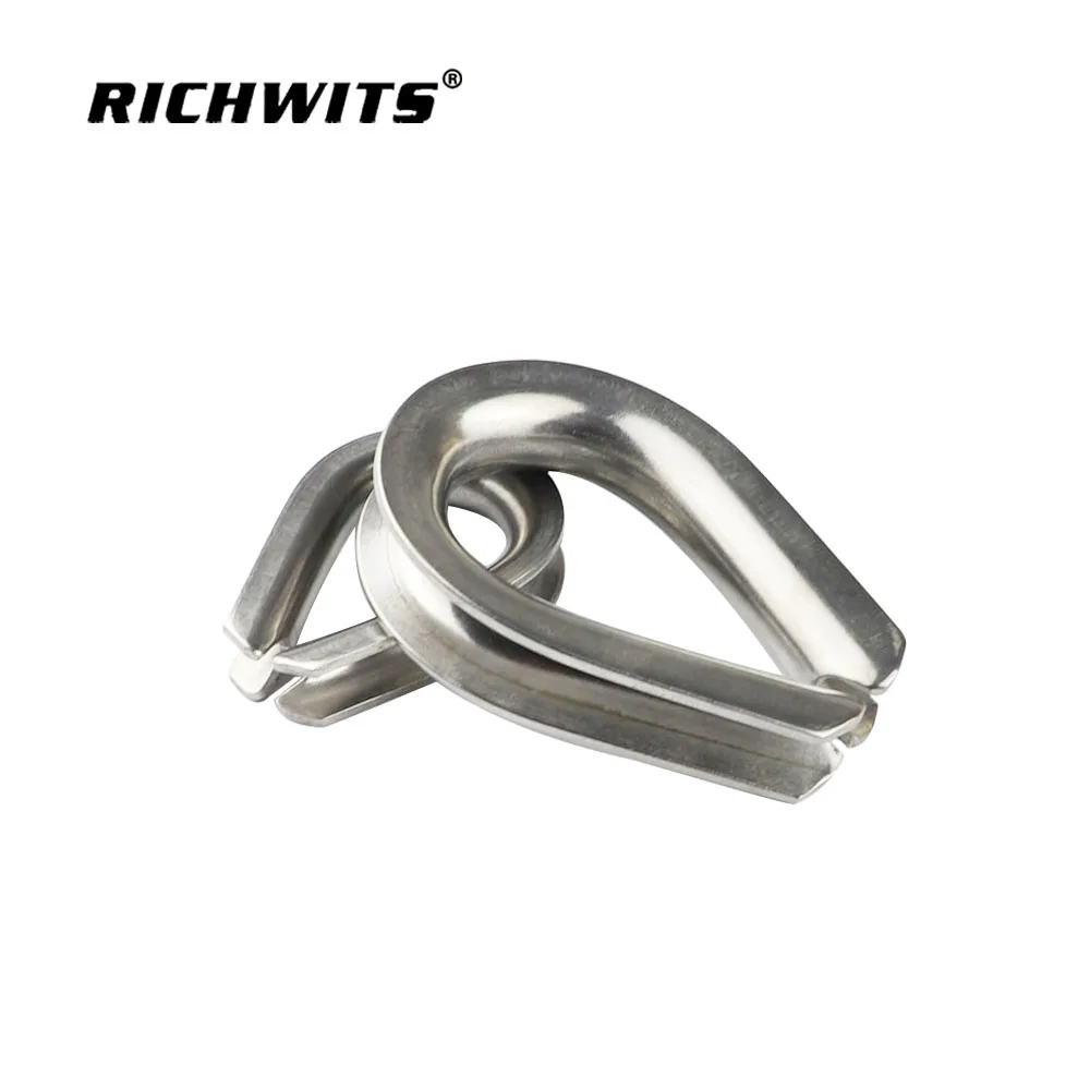 High quality Wire Rope Clevis Thimble Metal and Stainless steel 316/304 ...