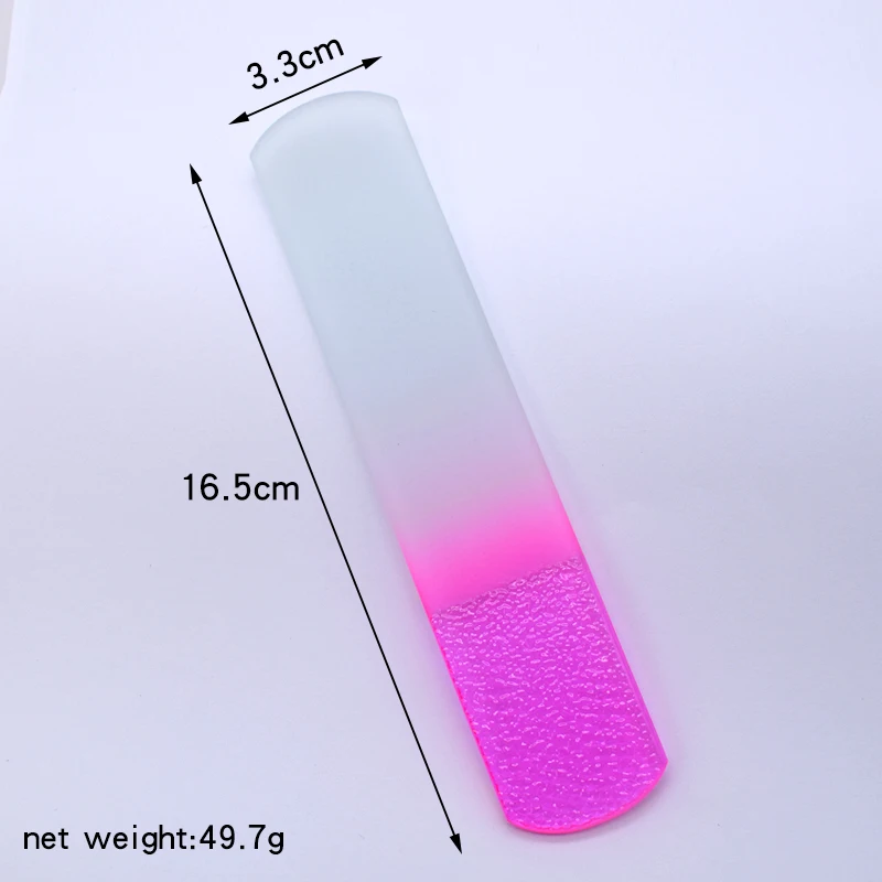 Colorful Custom Logo Nano Glass Foot File for Quick Exfoliation