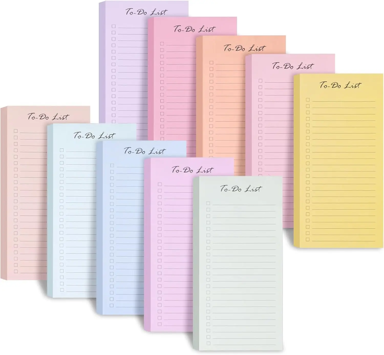 Daily Study Notepad To Do List Grocery Shopping Notepads Weekly Planner ...