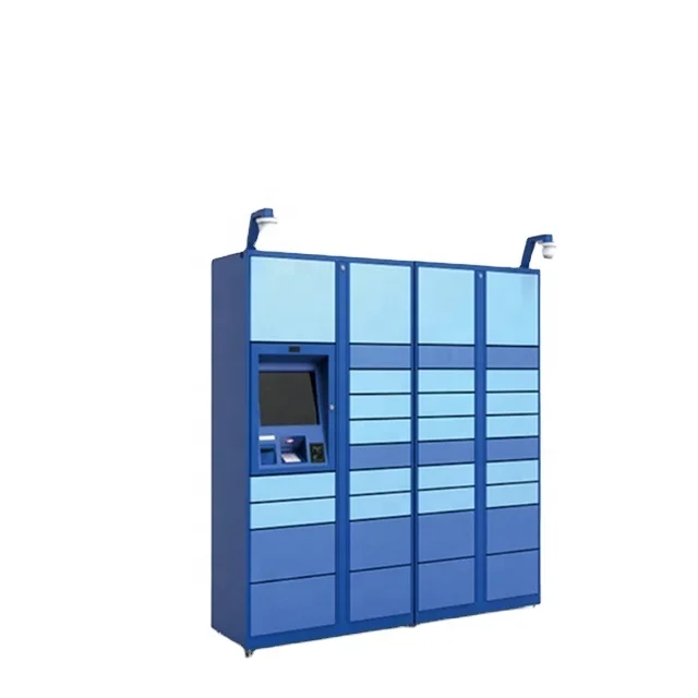 19 Inch Touch Screen Indoor Or Outdoor Postal Locker Delivery And Pick ...