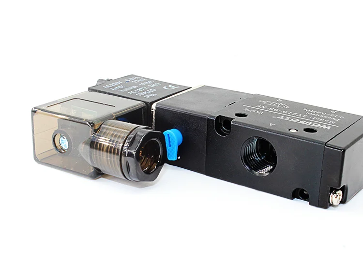 AIRTAC 3-way Valve 3v210-08 3v110-06 3v310-10 DC24V AC220V DC12V Single ...