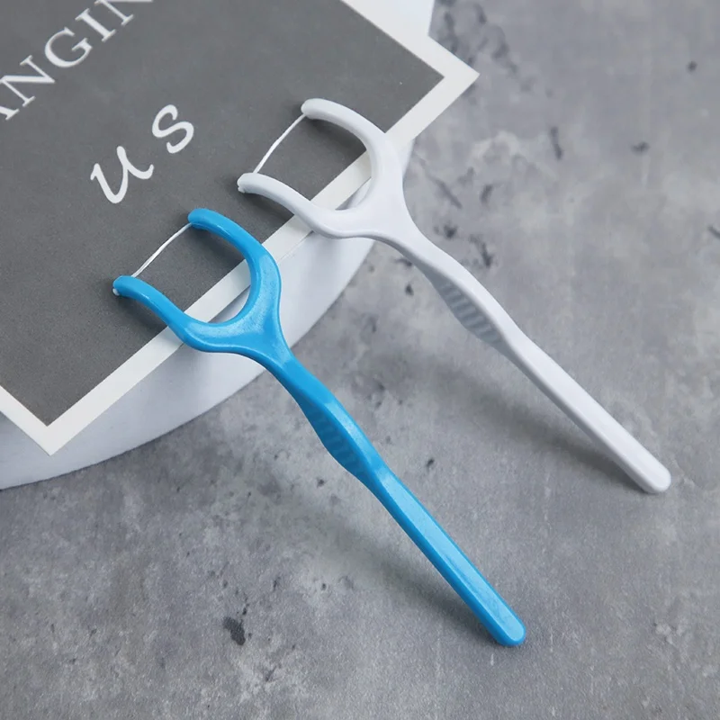 Factory Supplied Cheap Y Shape Biodegradable Floss Pick Organic Y Shape ...