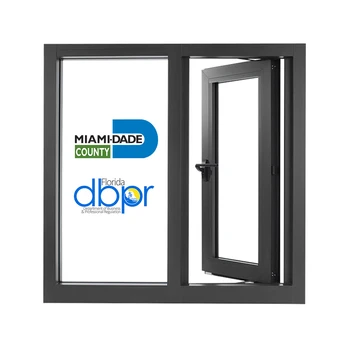 Impact Windows Noa Certified Florida Miami Dade Aluminum Casement ...