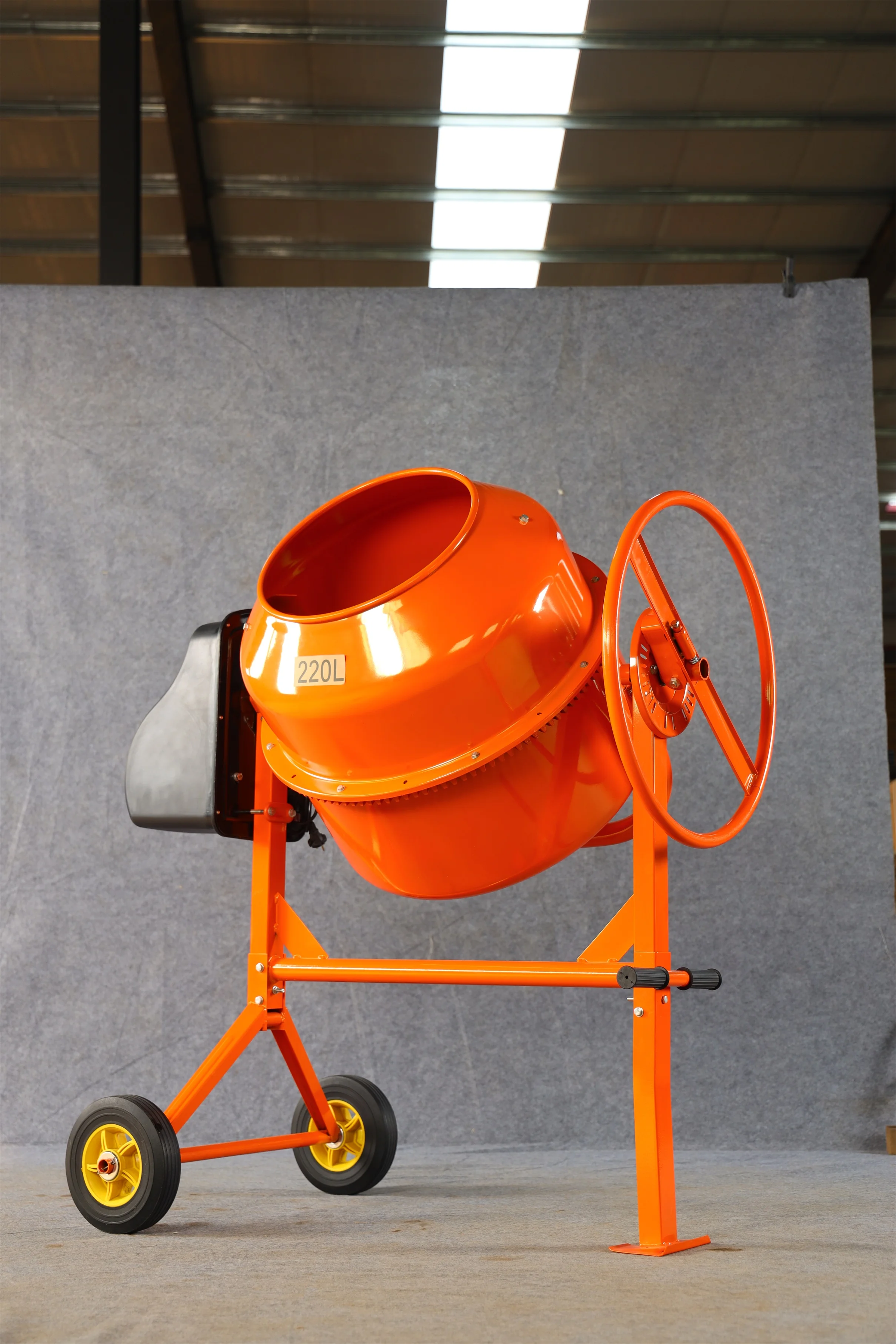 ELectric Mini Cement Mixer 120 L 220 Litre Portable Concrete Mixer for ...