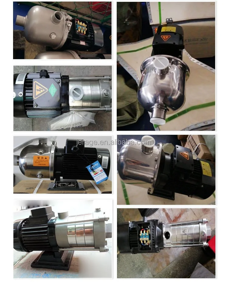 Water Booster Pump High Pressure Multistage Pump Constant Pressure ...
