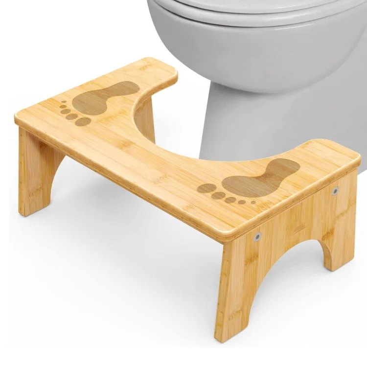Squatting Toilet Stool Anti Slip Toilet Potty Step Stool Sturdy ...