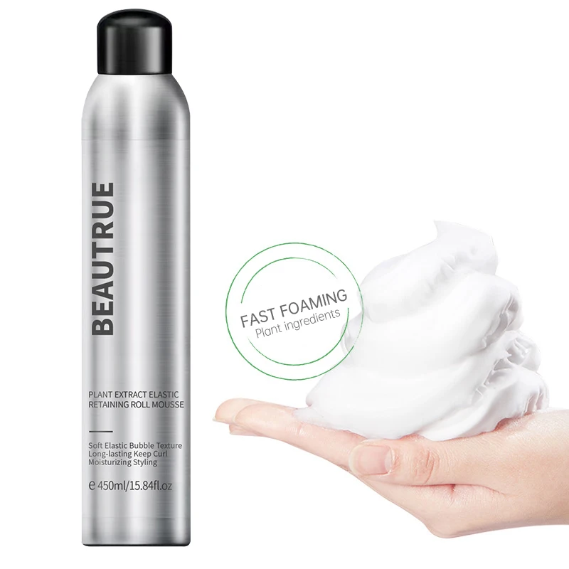 Professional 300ml Hair Mousse Styling Foam - Private Label