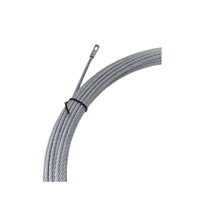 3mm Diameter Electrical Steel Wire Cable Puller for Fish Tape Wiring ...
