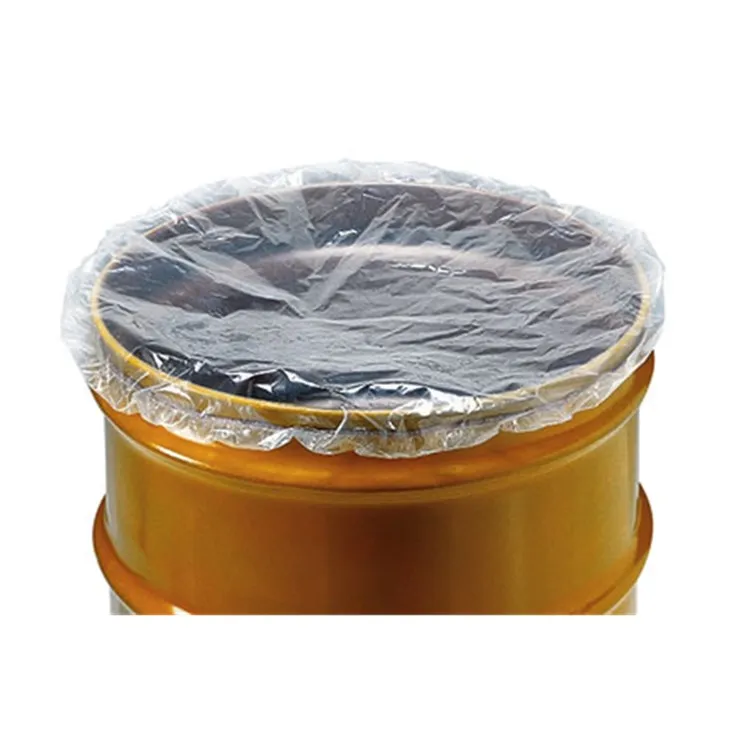 Transparent Plastic Ldpe Clear Poly Dustproof Waterproof Pail 55gallon ...