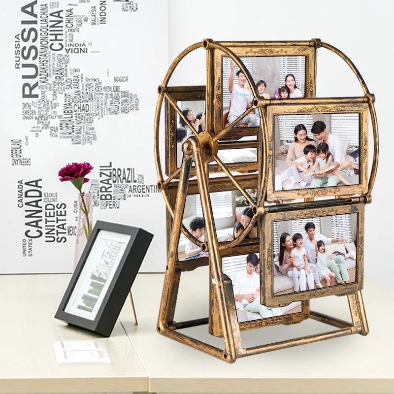 Ferris Wheel Photo Frame Stand - New Design for Kids & Weddings