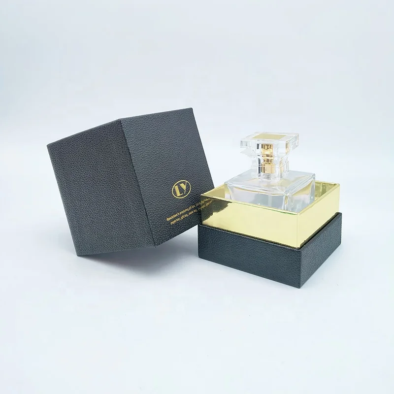 Custom Popular Black Slender Perfume Boxes Design